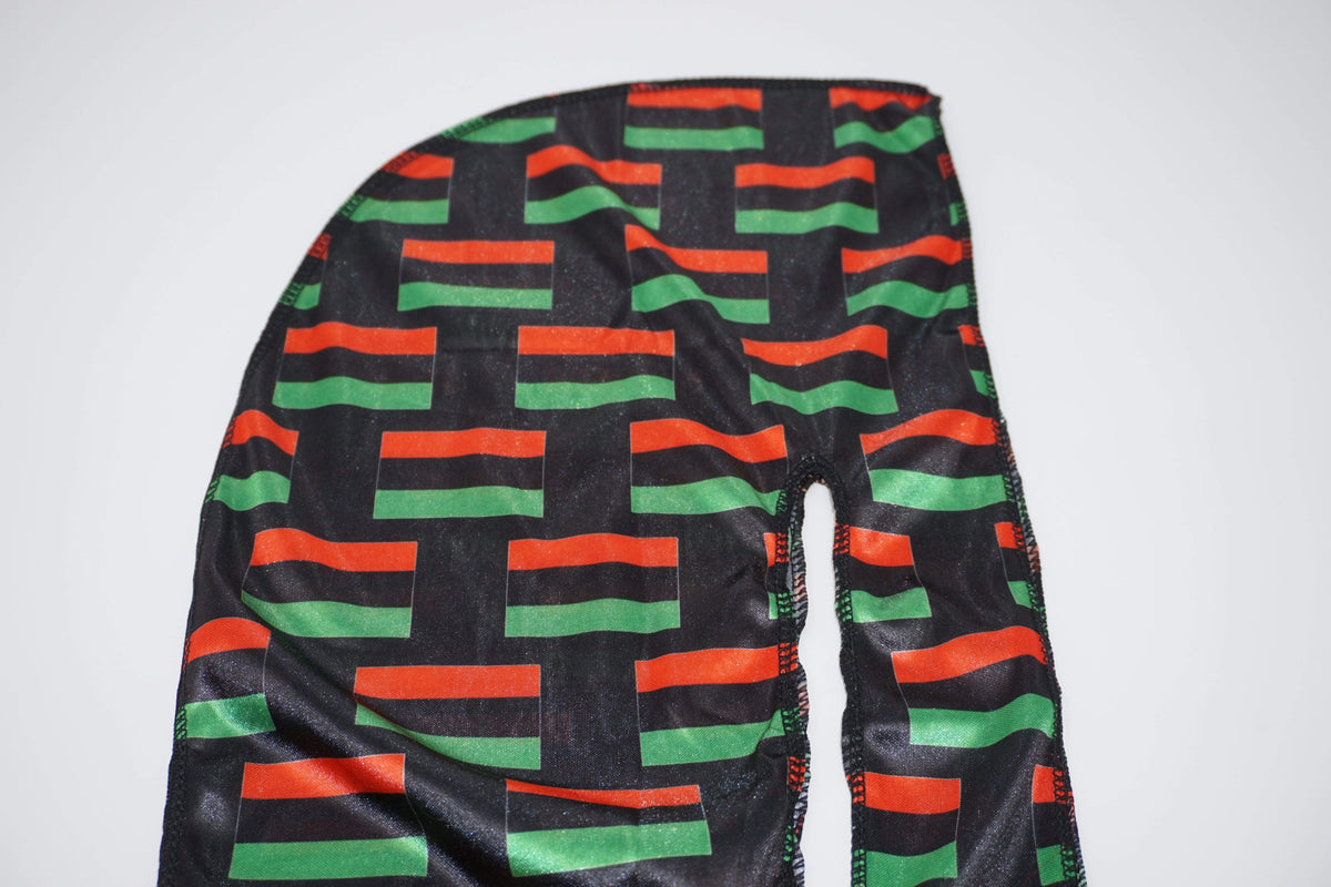Pan African Flag Drip Durag – Drippy Rags