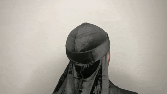 Black Velvet Durag Satin (Doo rag Do rag) For Men/Women | Drippy Rags