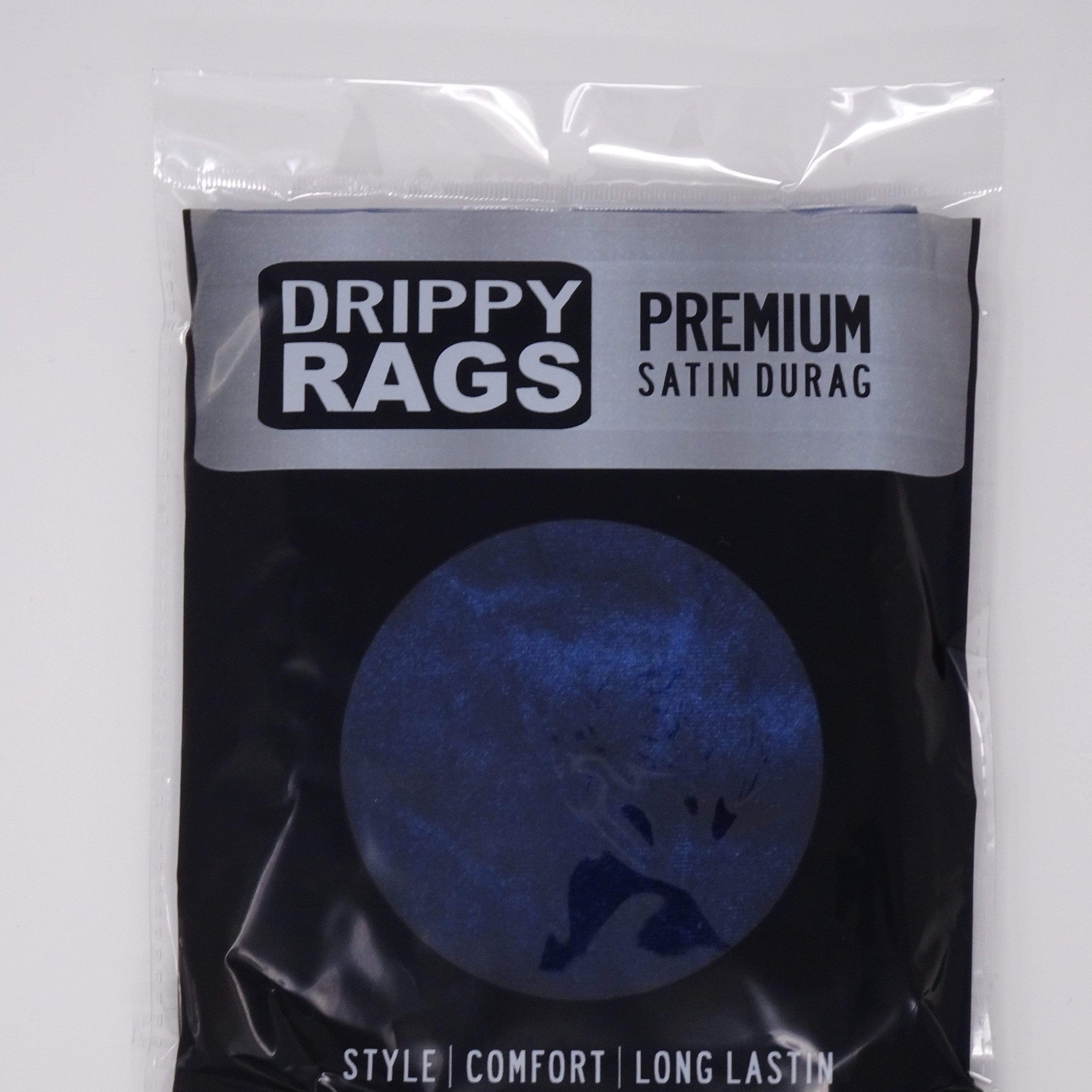 Royal Blue (Navy) Premium Velvet Durag (Doo rag Do rag) | Drippy Rags